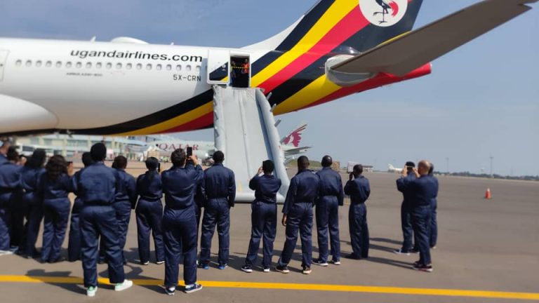 Safety First: Uganda Airlines Cabin Crew Excel In Tough Mandatory Slide ...