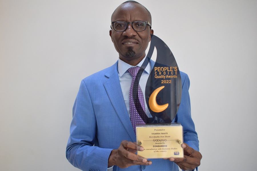Uganda Baati Wins Award For The Best Quality Iron Sheets At The 2022 ...
