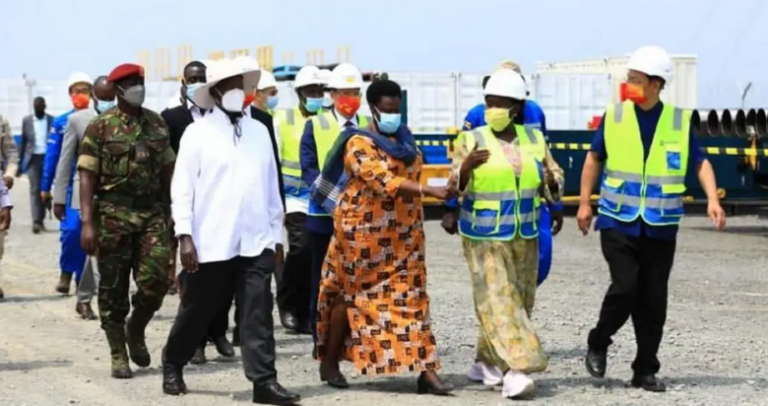 Museveni Commissions CNOOC’s Drilling Rig, Vows To Develop Uganda's Oil ...