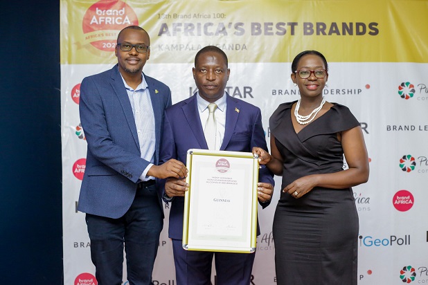 Guinness Uganda Wins Most Admired Non-Ugandan Brand Award » Business Focus