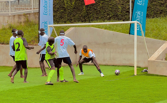 Visually Impaired Football Players Put Skills On Display » Business Focus
